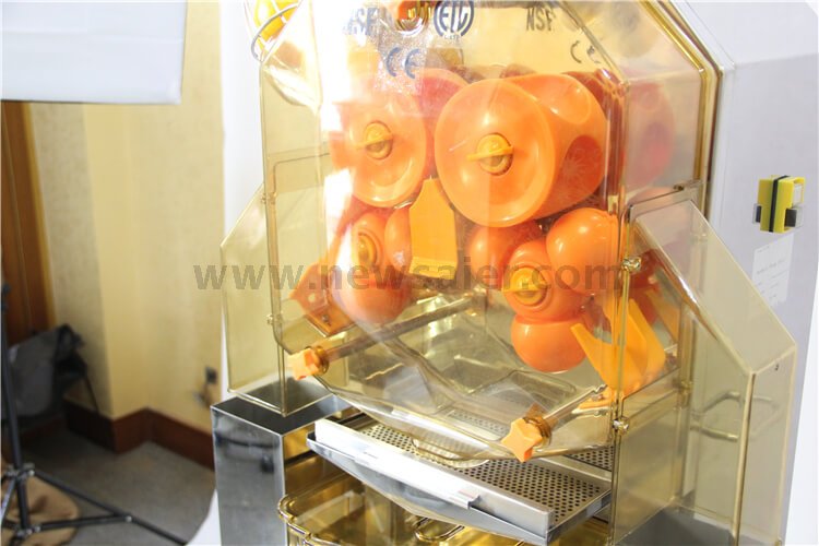 Stainless Steel Commercial Juicer Auto Feed Orange Squeeze Machine ...