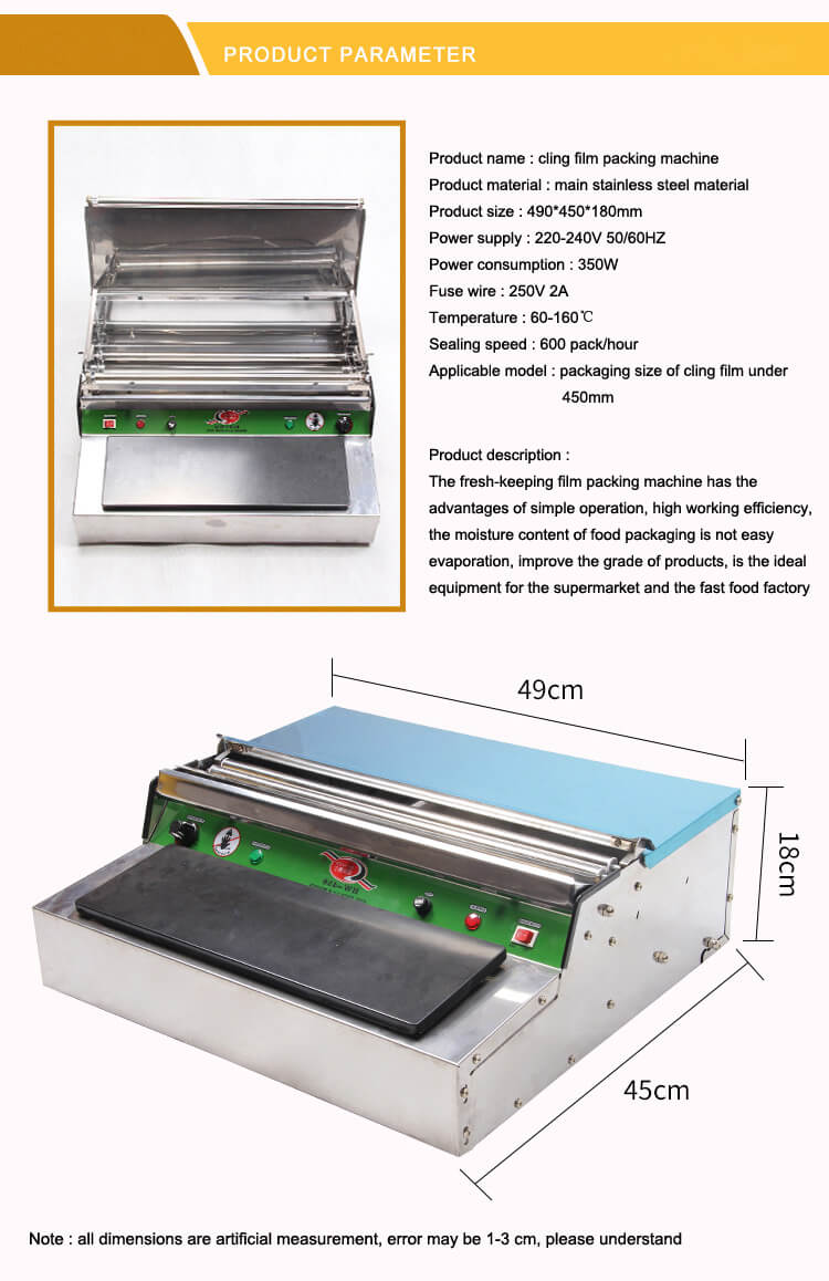 HW-450 Pvc Cling Film Automatic Packing Machine - Buy HW-450 automatic ...